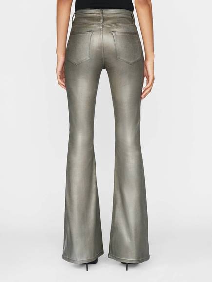 Frame Denim | Jeans | New Frame Le High Flare Jeans In Pewter | Poshmark